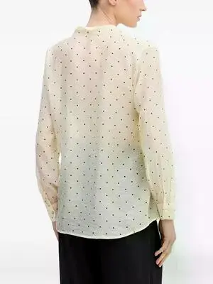 BENETTON Tie-neck Shirt