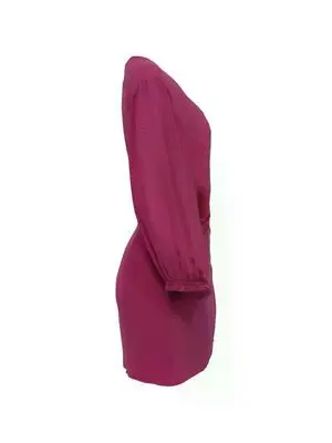 IRO PARIS Nirvana Wrap Mini Dress