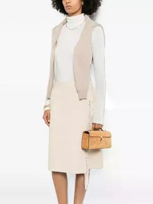 Savette Suede Top-handle Shoulder Bag