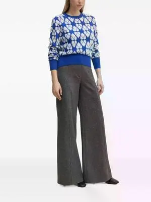 BENETTON Argyle Pattern Sweater