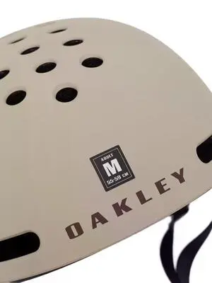 Oakley Street Logo-print Perforated Helmet - Neutrals