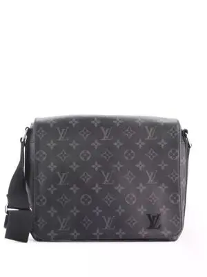 LOUIS VUITTON District Messenger Bag Monogram Eclipse Canvas Pm Crossbody Bag