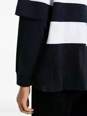 DARKPARK Striped Double-sleeve Polo Shirt