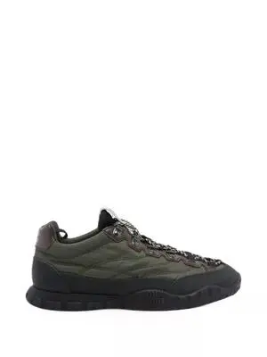 Miu Miu Technical Fabric And Leather Sneakers
