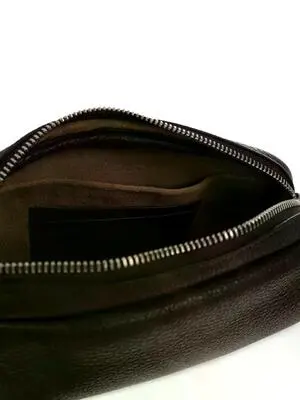 Loewe Small Pebble Messenger Bag - Brown