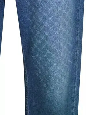 DAILY PAPER Monogram-print Loose-fit Jeans