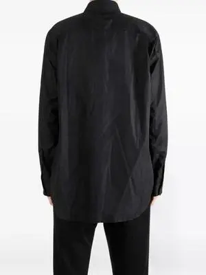 Comme Des Garçons Deconstructed Asymmetric Draped Shirt