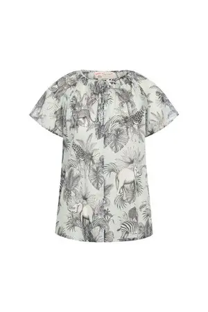 Maison Common Floral Blouses
