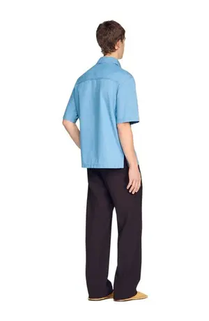 Sandro Loose-fit Faded Shirt