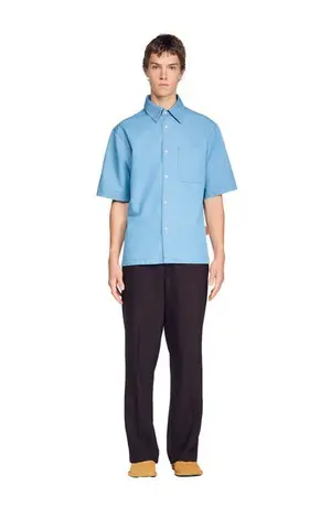 Sandro Loose-fit Faded Shirt