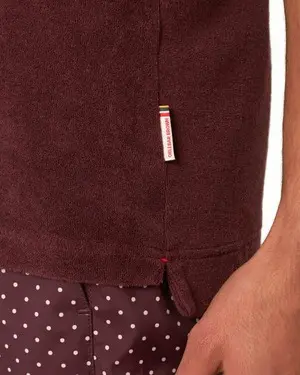 Orlebar Brown Terry Towelling Tailored Fit Towelling Polo Shirt