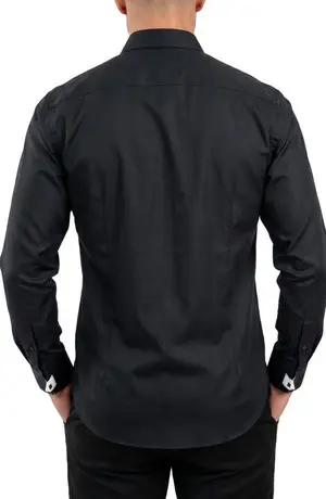 MACEOO Fibonacci Contemporary Fit Button-up Shirt