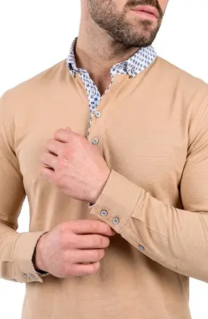 MACEOO Newton Long Sleeve Polo