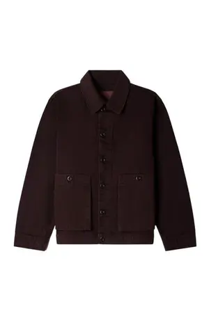 Sandro Denim Worker Jacket
