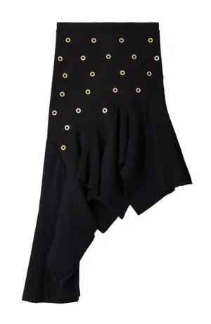 Sandro Studded Knit Skirt