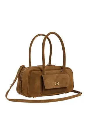 Sandro Ezmehralda Suede Bag