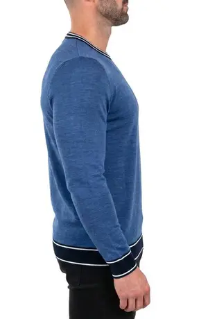 MACEOO Merino Wool Crewneck Sweater