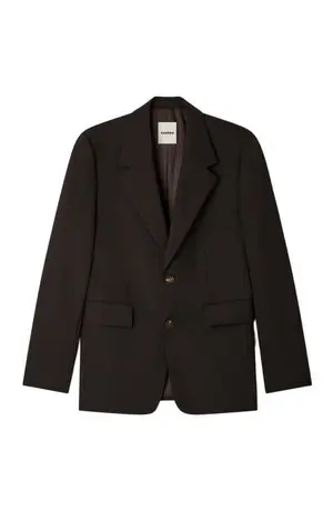 Sandro Virgin Wool Suit Jacket