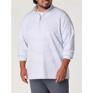 Vineyard Vines Big & Tall Performance Club 1/4-zip Pullover V2 - Shell Grey Camo