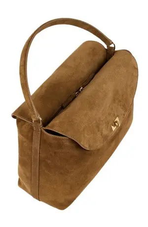 Sandro Le Grand Bazaar Suede Bag