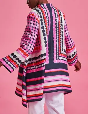 MAISON COMMON Casual Printed Tunic