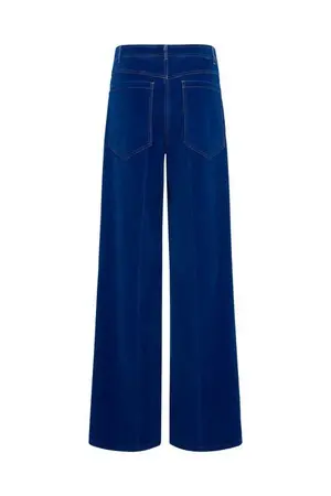 MAISON COMMON Wide Leg Velvet Jeans