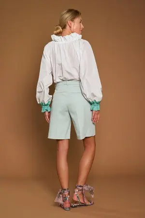 MAISON COMMON Wide Leg Sorts With Pockets