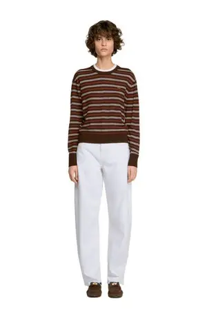 Sandro Striped Wool Sweater