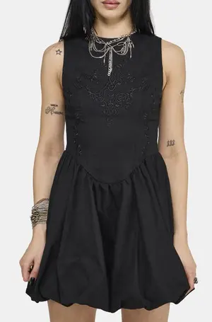 DISTURBIA Ailis Corset Mini Dress