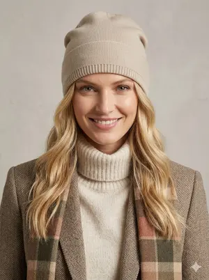 Portolano Cashmere Slouchy Hat