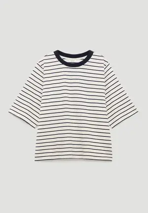 HUSH Romina Cotton Stripe T-shirt