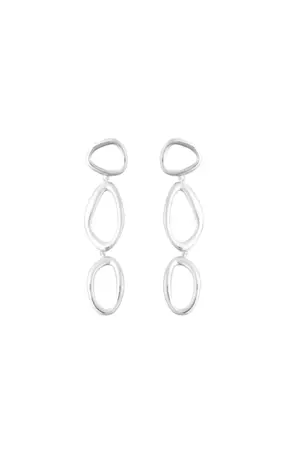 LUCY QUARTERMAINE Volcan Drop Earrings