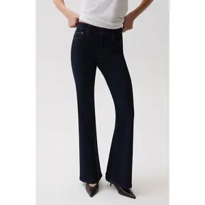 PISTOLA Kinsley High Waist Petite Flare Jeans