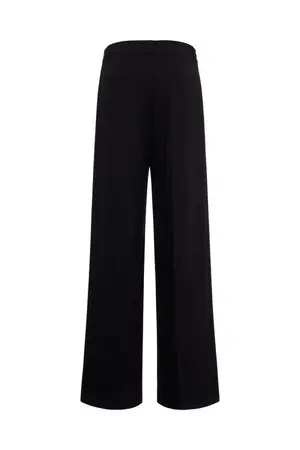 MAISON COMMON Wide Leg Evening Pants With Slits