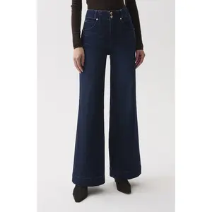 PISTOLA Lana High Waist Wide Leg Jeans - Starstruck