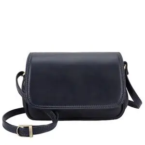 LLOYD BAKER Amritsar Leather Crossbody Bag - Blue