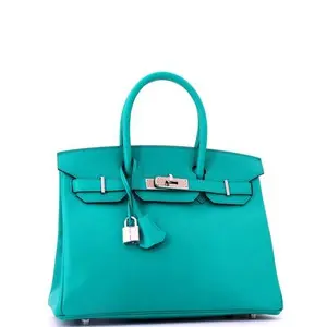 Hermès Birkin Handbag Epsom With Palladium Hardware 30