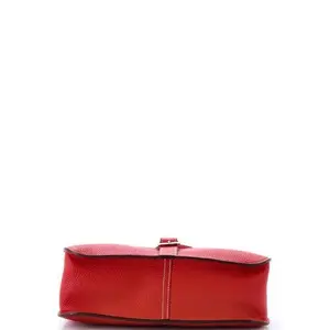 Hermès Halzan Bag Clemence 31 - Red