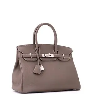 Hermès Birkin Handbag Togo With Palladium Hardware 30