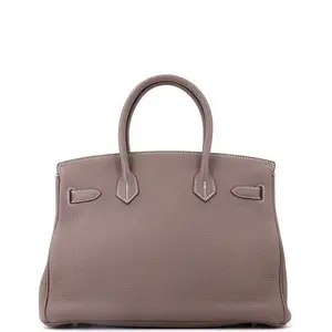 Hermès Birkin Handbag Togo With Palladium Hardware 30