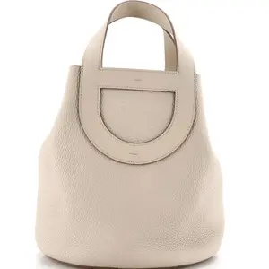 Hermès In-the-loop Bag Clemence With Swift 23 - White