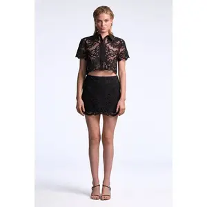 Bcbgmaxazria Madeline Skirt - Black