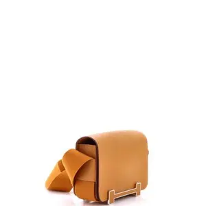 Hermès Geta Bag Chevre Mysore - Brown