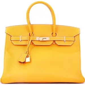 Hermès Candy Birkin Bag Epsom 35 - Yellow