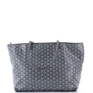Goyard Artois Tote Coated Canvas Mm - Grey