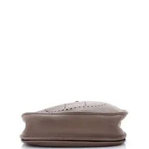 Hermès Evelyne Bag Gen Iii Clemence Gm - Grey