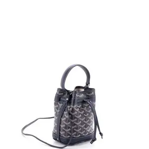 Goyard Petit Flot Bucket Bag Coated Canvas Mini