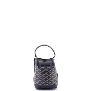 Goyard Petit Flot Bucket Bag Coated Canvas Mini