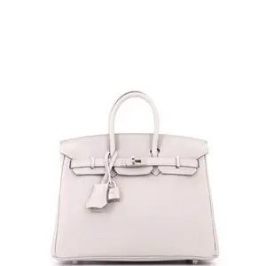 Hermès Birkin Handbag Togo With Palladium Hardware 25 - Grey