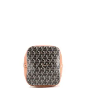 Goyard Petit Flot Bucket Bag Coated Canvas Pm